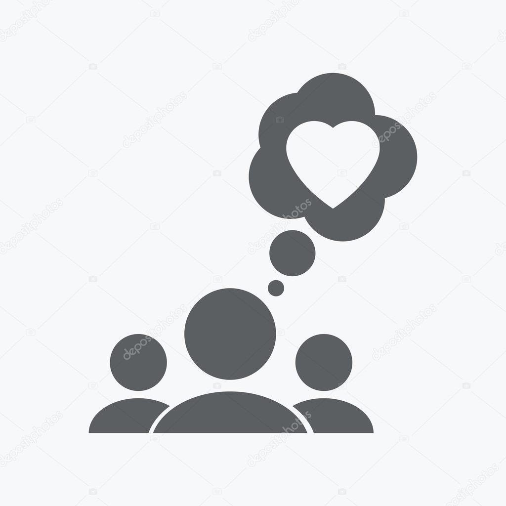 Male face with like symbol Stock Vector Image by ©file404 #51957991