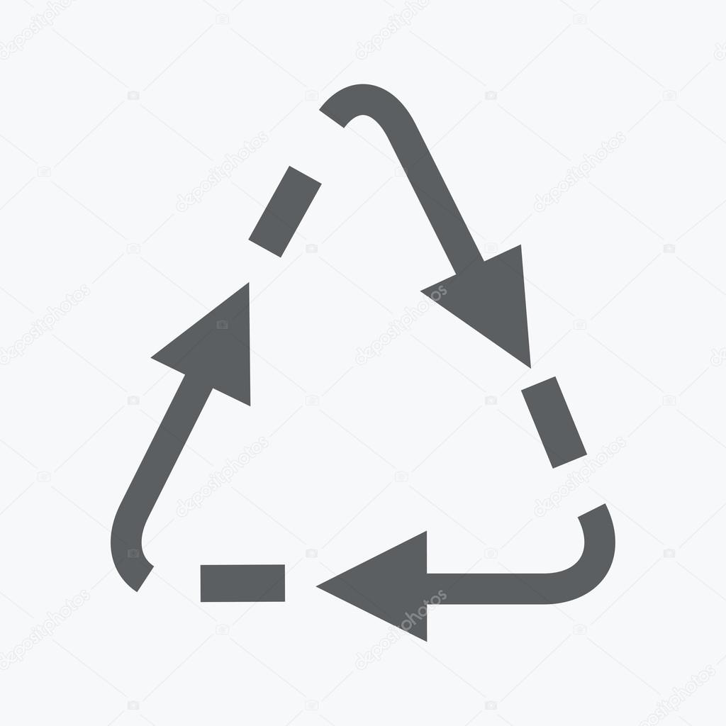 Flecha de ciclo triangular Vector de stock por ©file404 51962437