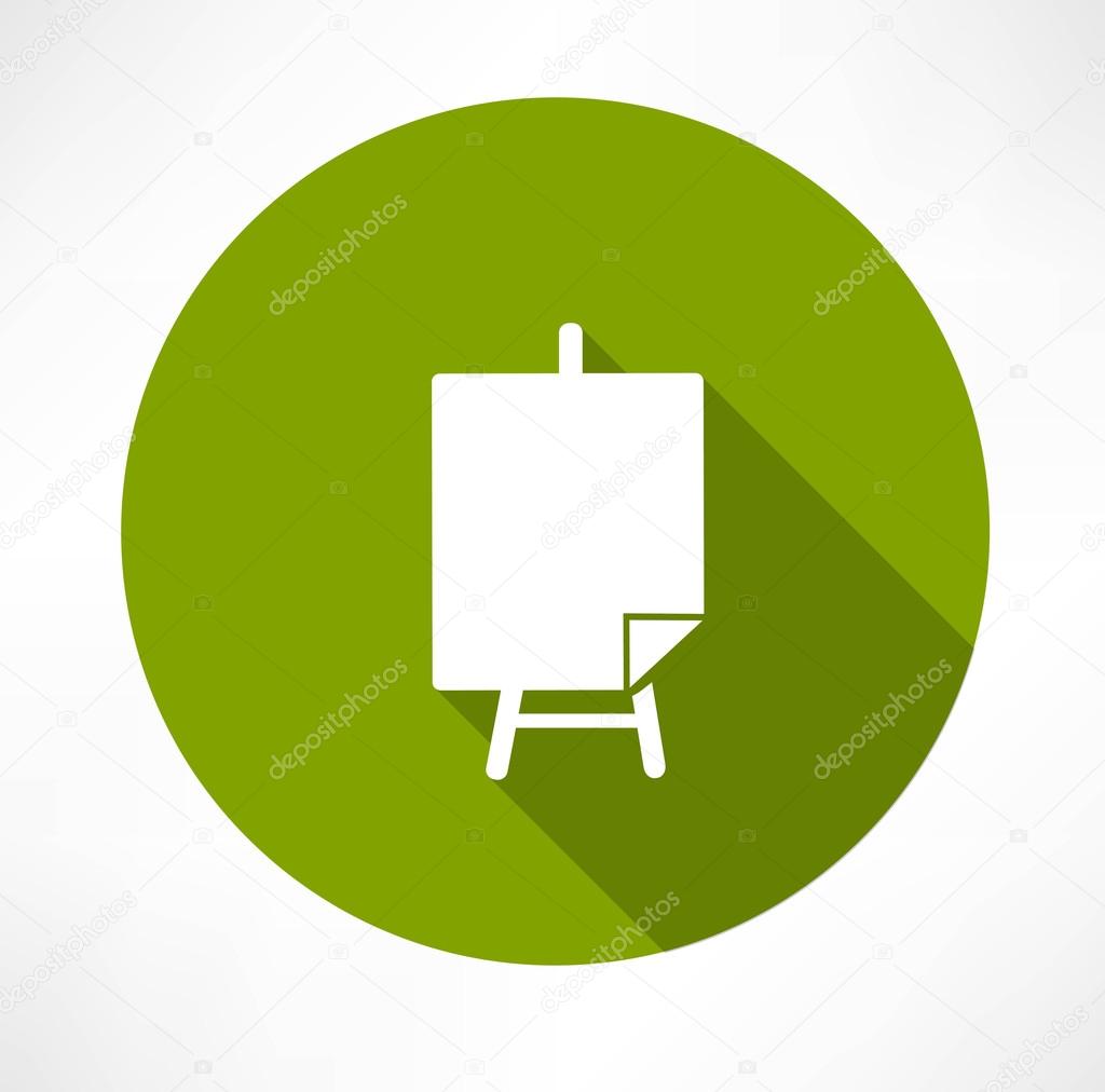Poster stands icon Stock Vector Image by ©file404 #55702357