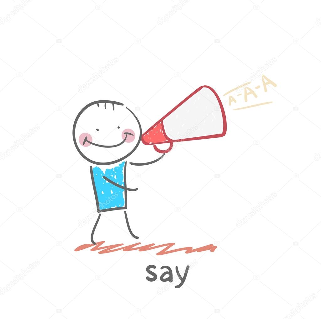 Say icon Stock Vector Image by ©file404 #56819293