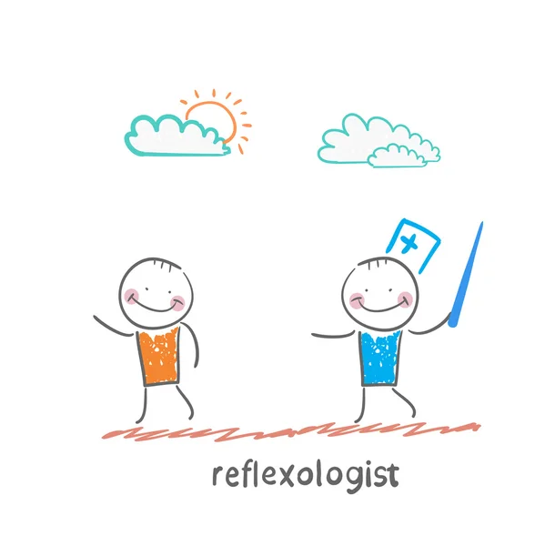 Reflexologista Vector Art Stock Images | Depositphotos