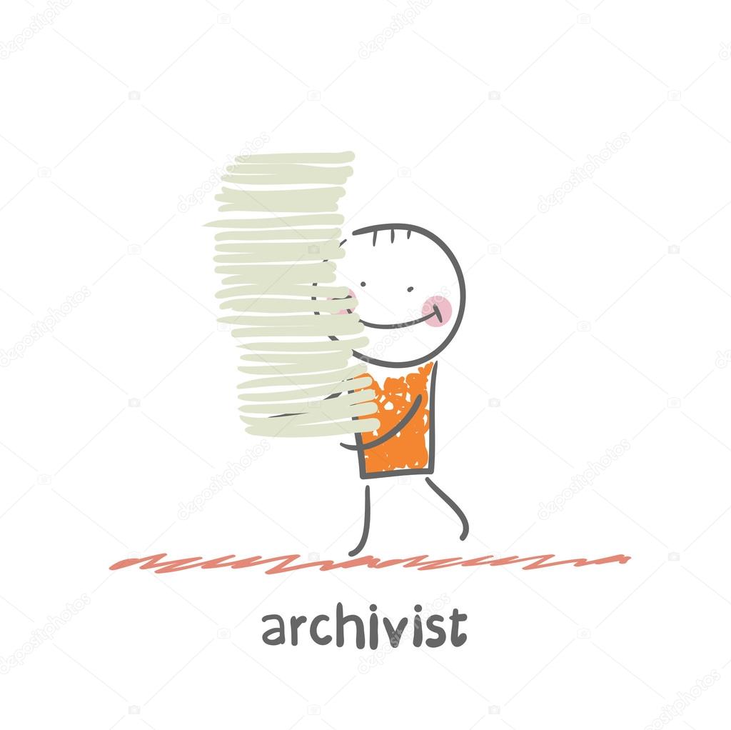 Archivist icon Stock Vector Image by ©file404 #56820047
