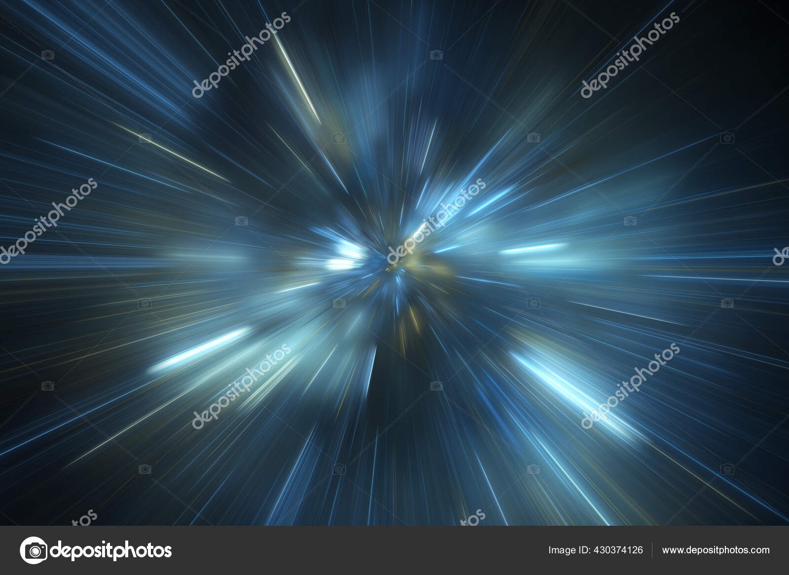 High Energy Particles Explosion Illustration Stock Photo by ©Juric.P ...