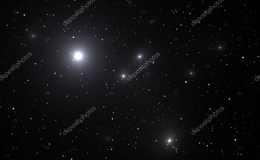 Space background with bright stars — Stock Photo © Juric.P #72126853