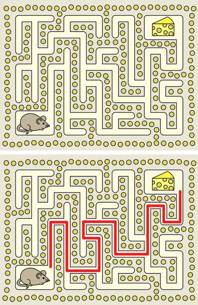 Puzzle game for kids maze letter B Stock Vector Image by ©goodwin_x ...