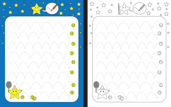 Educational preschool worksheet Stock Vector Image by ©nahhan #122638442