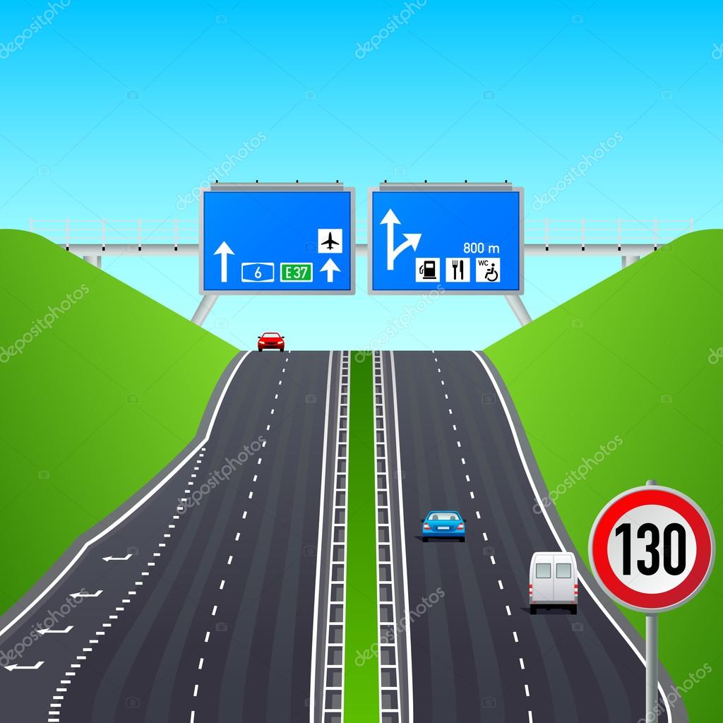 Motorway Drawing at Candy Harper blog