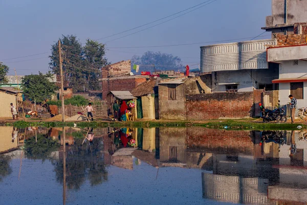 Indian slum drainage Stock Photos, Royalty Free Indian slum drainage ...