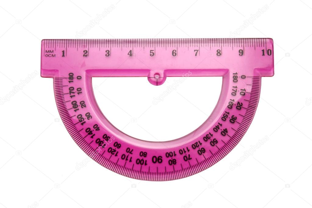 Pink Protractor