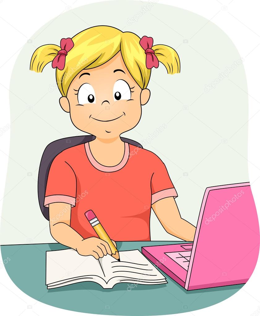 Computer Assignment Clipart