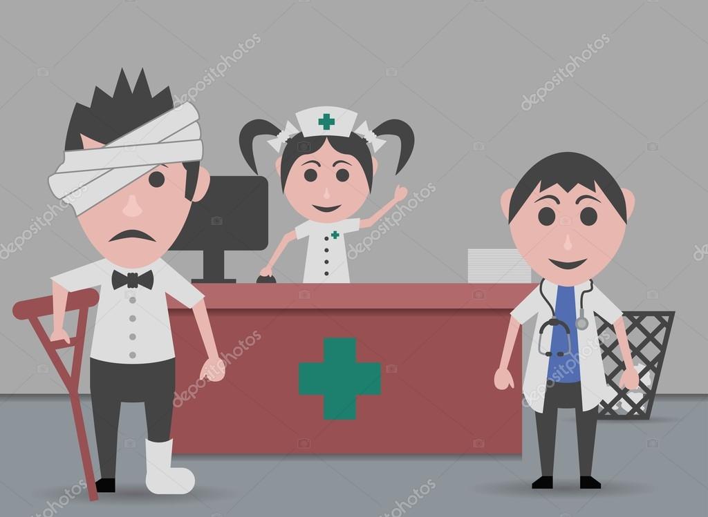 Unhappy Patient Cartoon