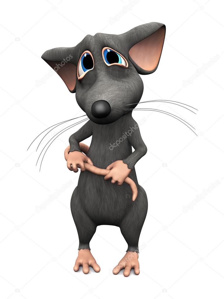 Image two of cartoon mouse with big sad eyes. Stock Illustration by ...