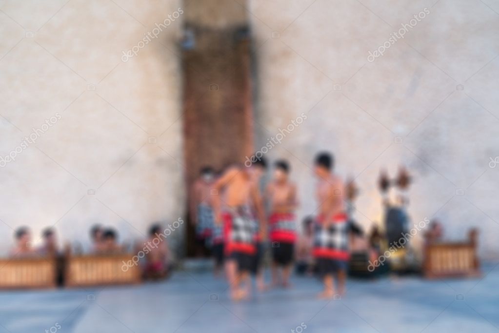 Traditional Bali dance blur background Stock Photo by ©nikitabuida 74873857