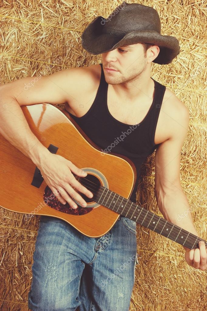 Country Music Man — Stock Photo © keeweeboy #123856502