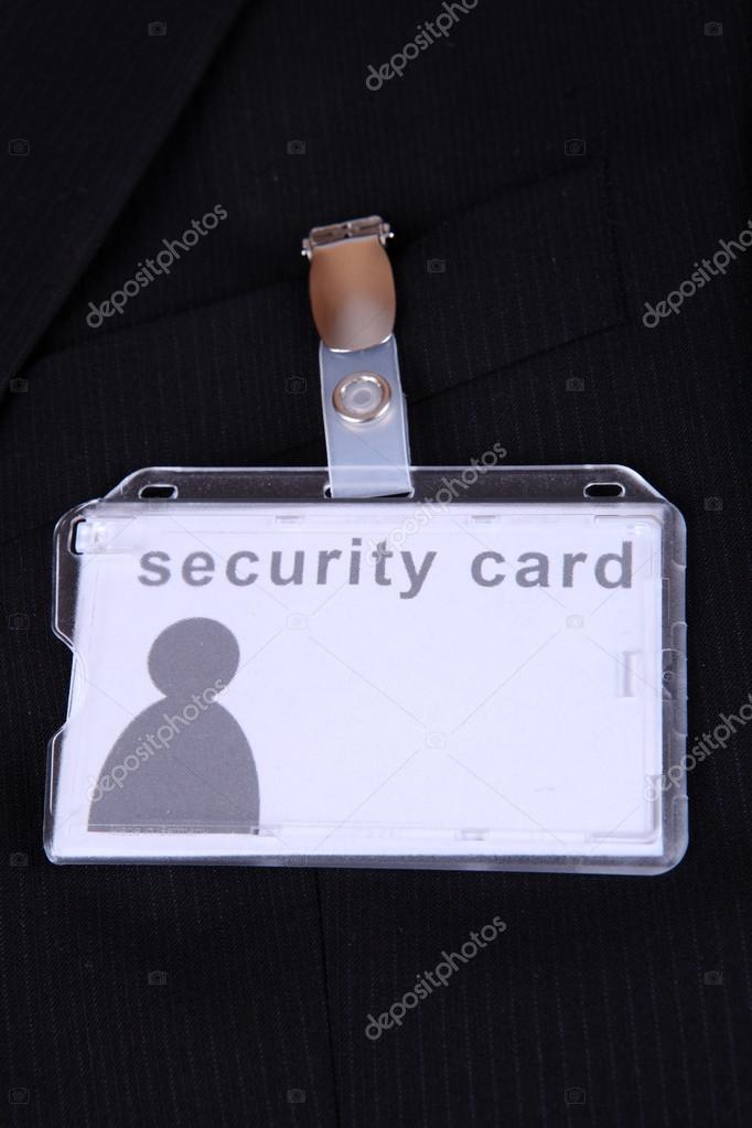 Security id card — Stock Photo © AndreB #116432414