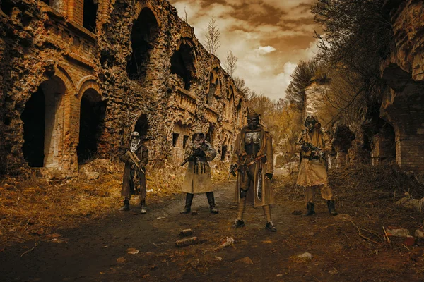 Nuclear post-apocalypse survivor — Stock Photo © zabelin #114284048