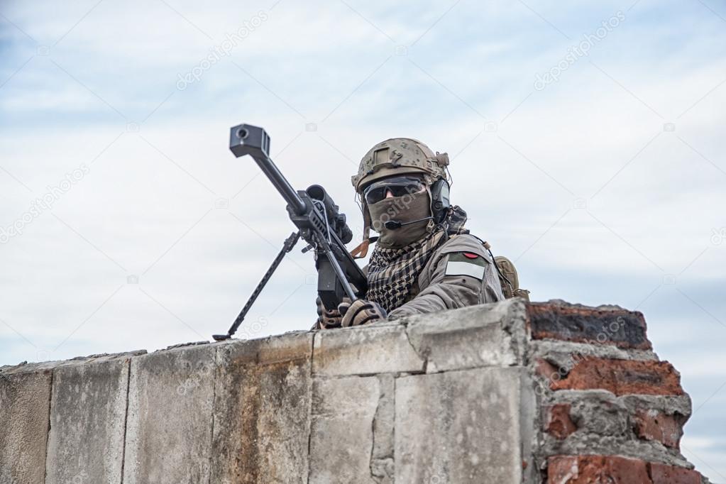 U.S. Army sniper — Stock Photo © zabelin #62668011
