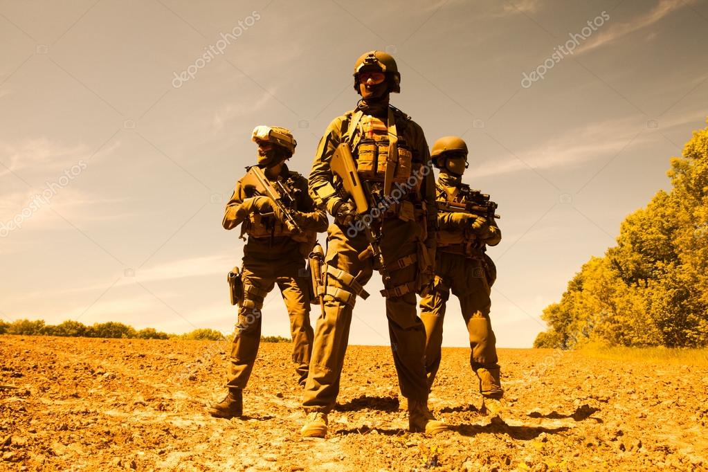 Jagdkommando soldiers special forces — Stock Photo © zabelin #83635444