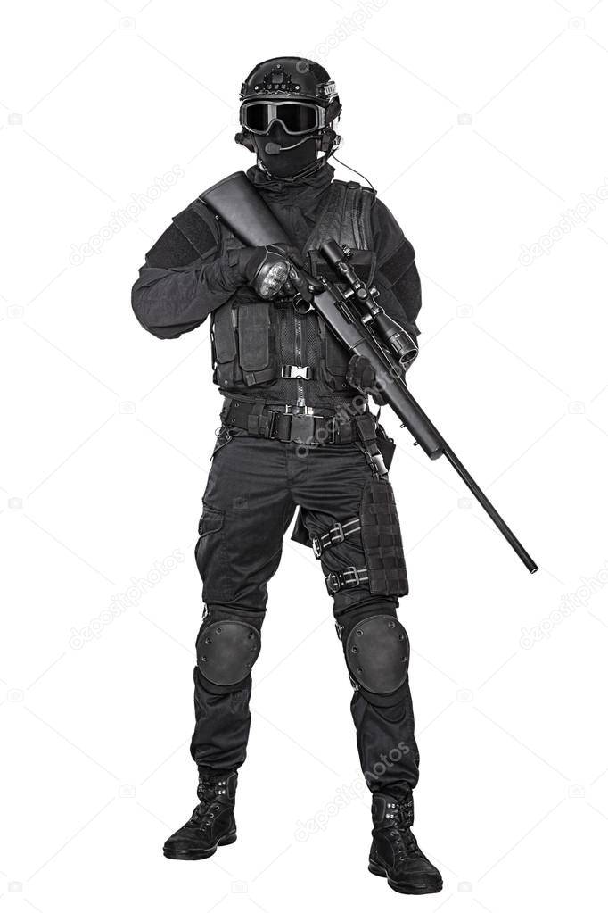 Police officer SWAT Stock Photo by ©zabelin 86373254