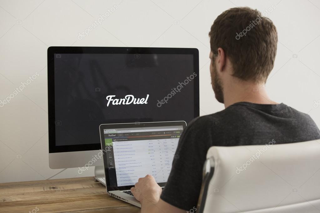 FanDuel user interface. — Stock Editorial Photo © justinkendra #109166762