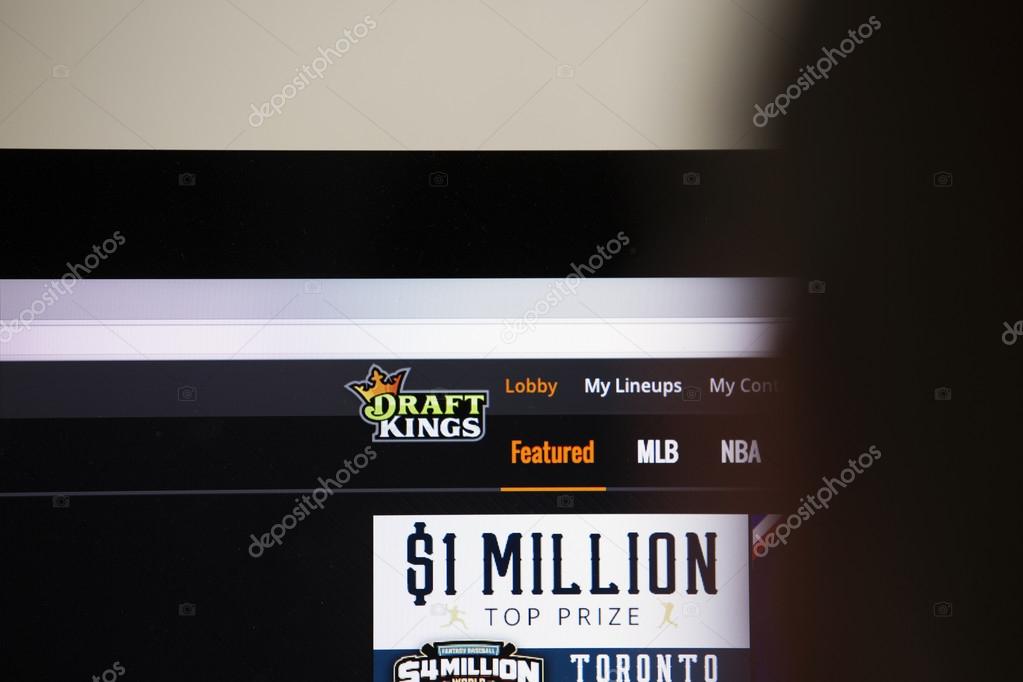 Draftkings website header. — Stock Editorial Photo © justinkendra ...