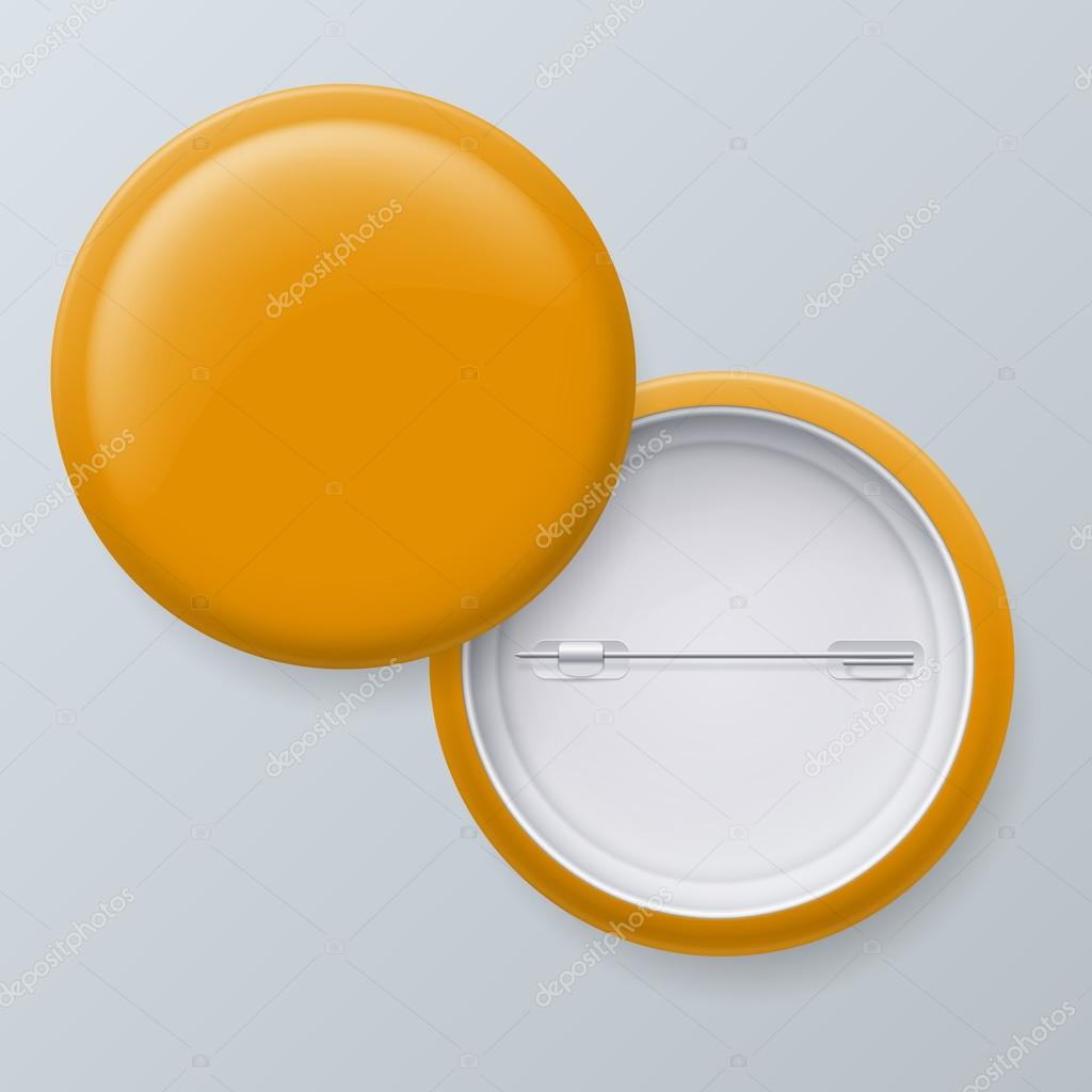 Blank yellow vector badges Stock Vector Image by ©dvargg #103285444