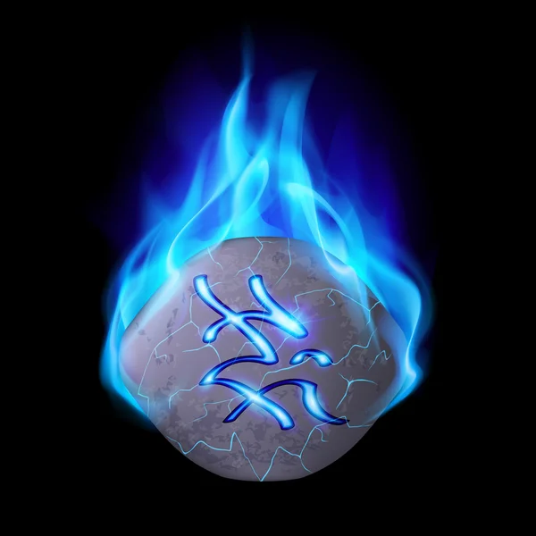 Blue flame Vector Art Stock Images | Depositphotos