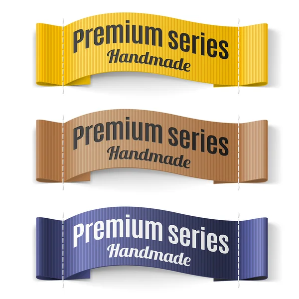 Labels Premium series — Stock Vector © dvargg #73298725