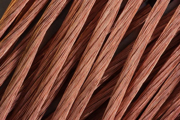 Copper wire used in power distribution, generation and transmission ...