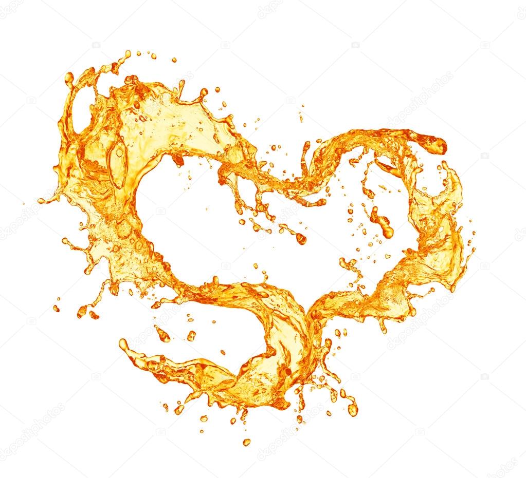 Orange juice splash — Stock Photo © korovin #75687825