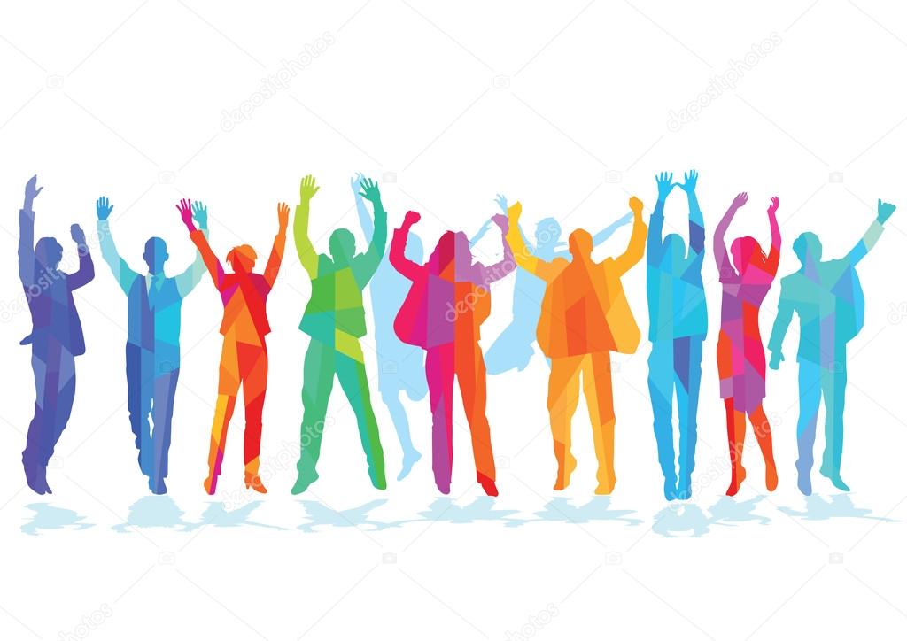 그룹에 즐거움 — 스톡 벡터 © scusi0-9 #123815426