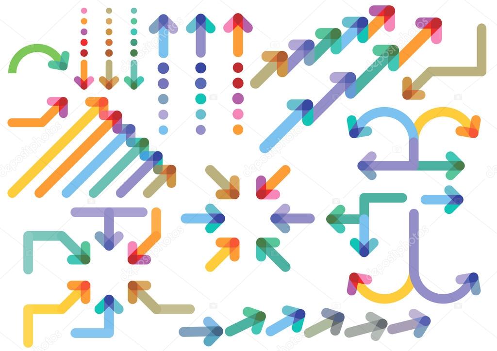 Arrows directions Stock Vector Image by ©scusi0-9 #67636041