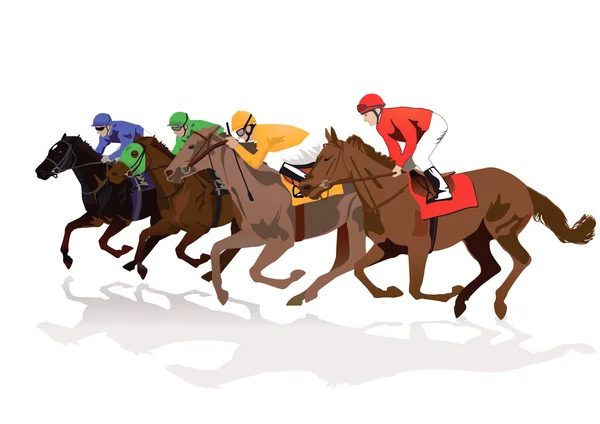 Horse Racing Vector
