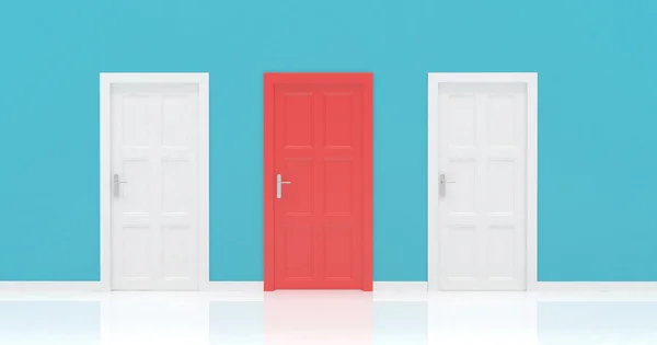 Many open doors — Stock Photo © get4net #4432269