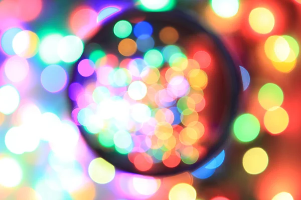 Christmas lights color background - Stock Image - Everypixel