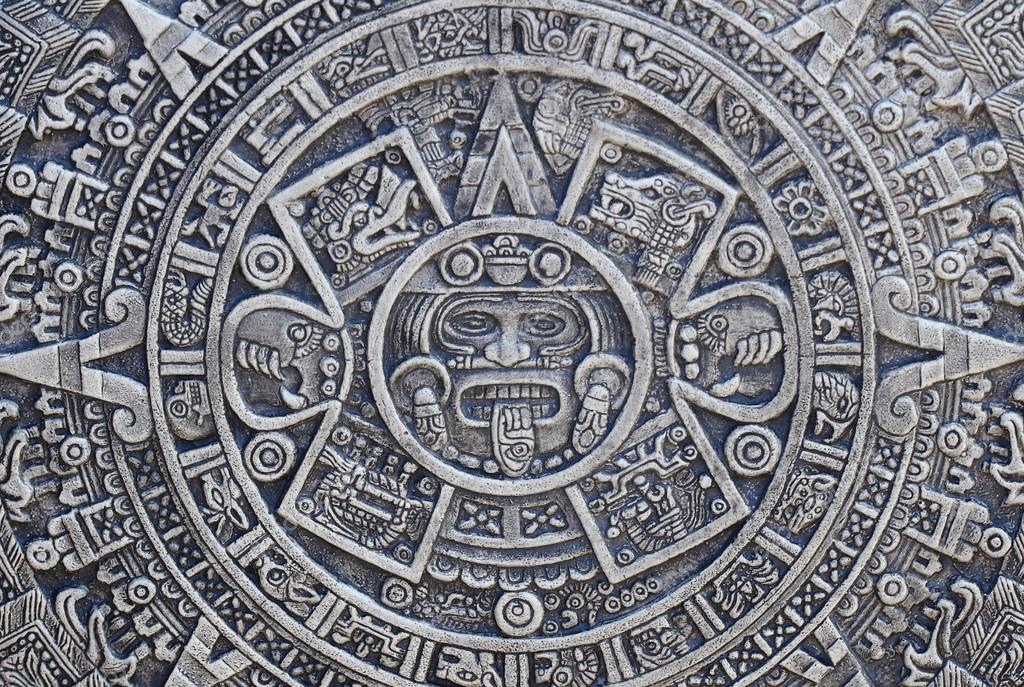Aztec history background — Stock Photo © jonnysek #60190415