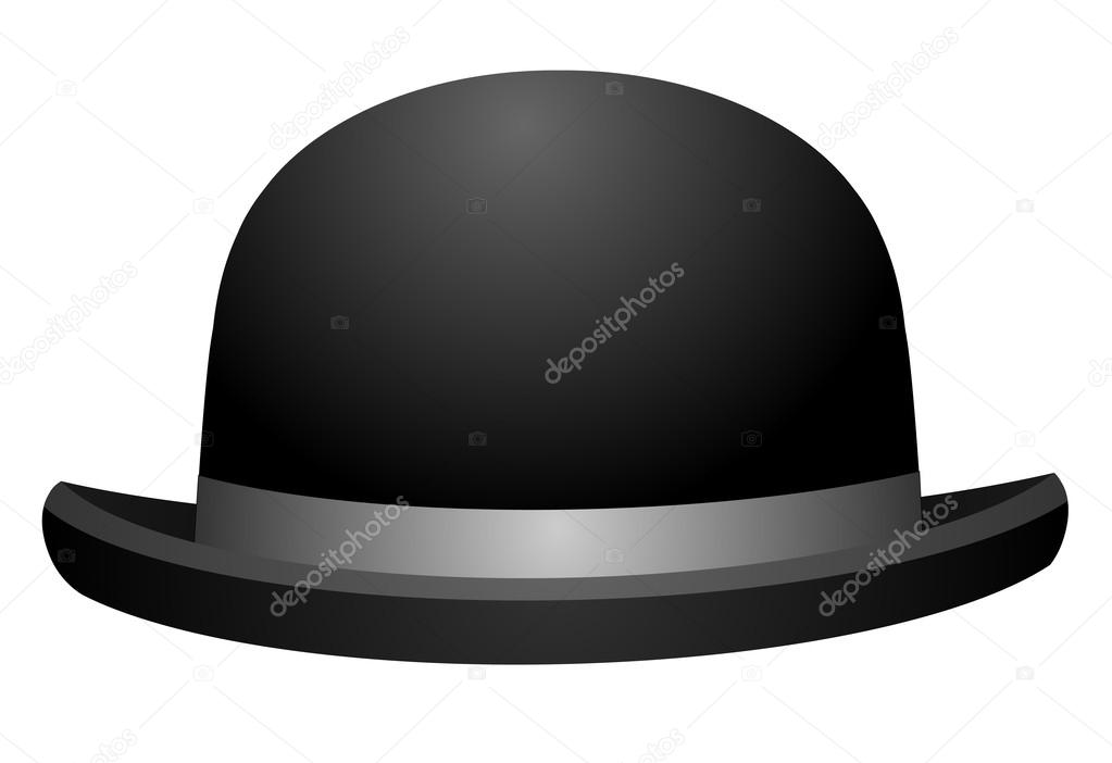 Black bowler hat Stock Vector by ©leonardo255 59443507
