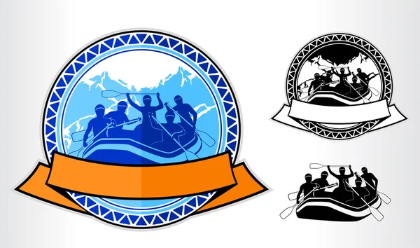 ᐈ White water rafting cartoon stock cliparts, Royalty Free whitewater ...
