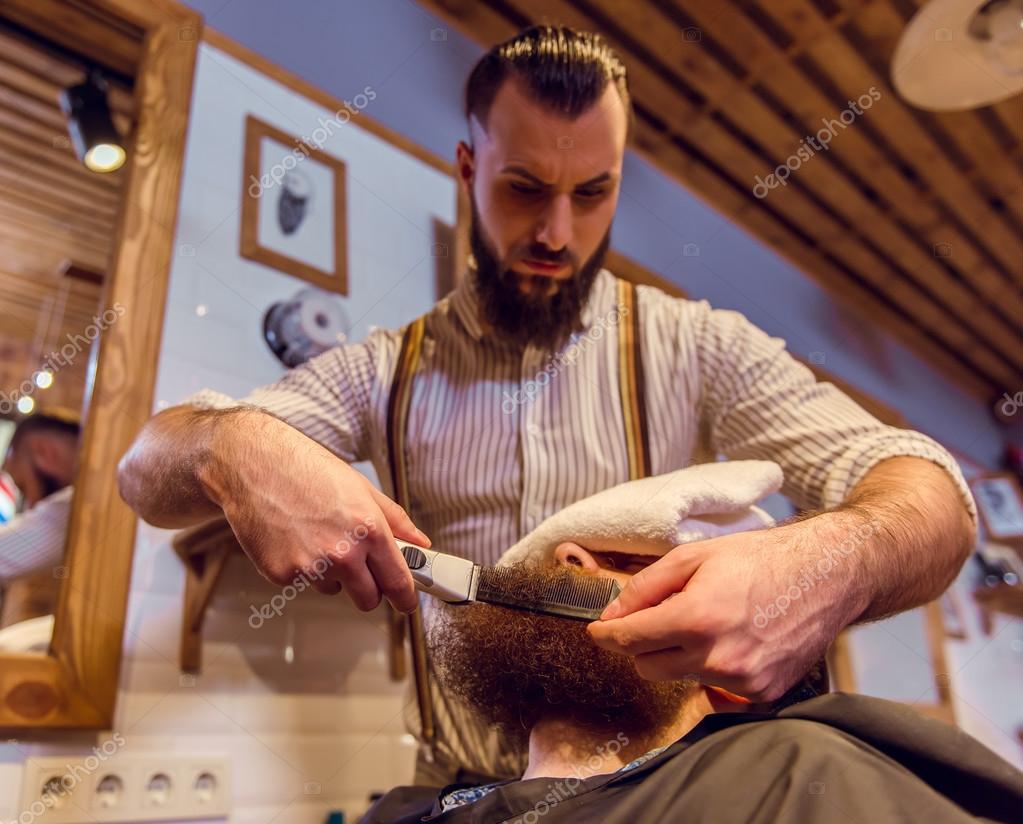 At the barber shop — Stock Photo © GeorgeRudy #100667336