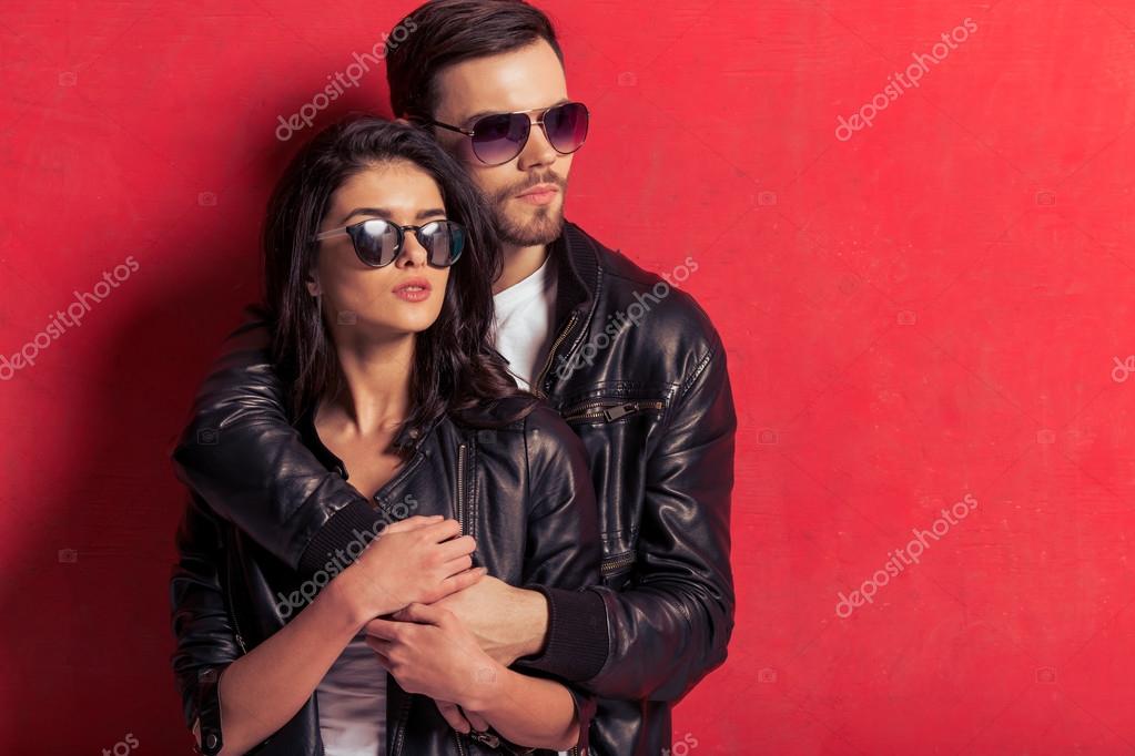 Stylish young couple Stock Photo by ©GeorgeRudy 102606196 Stylish young couple Stock Photo by ©GeorgeRudy 102606196