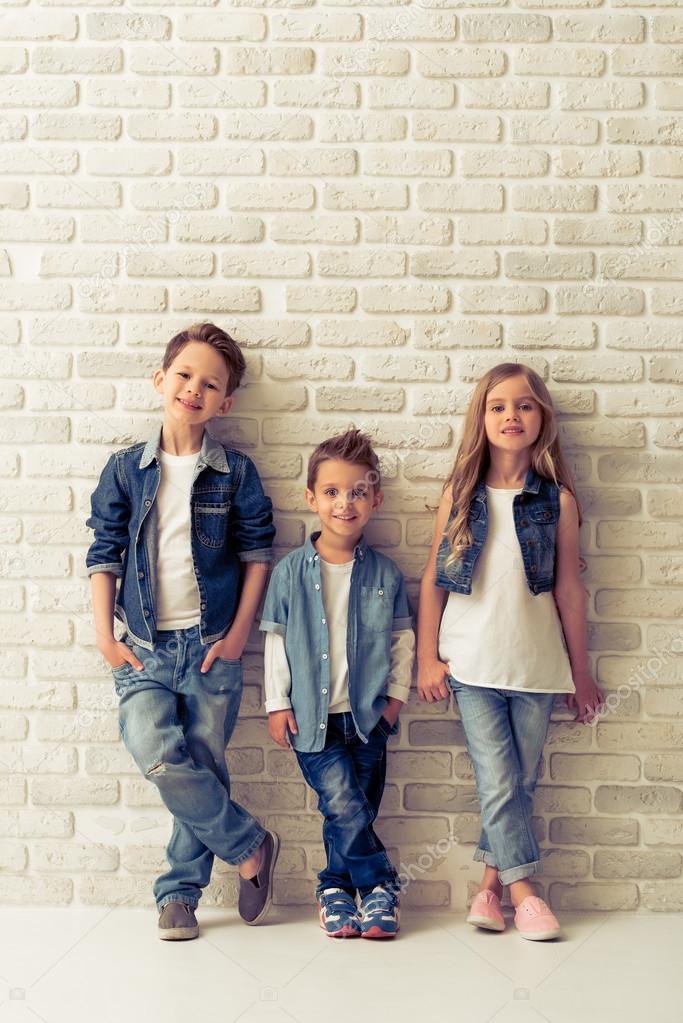 Cute stylish children — Stock Photo © GeorgeRudy #111556496