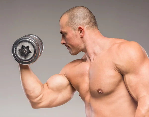 Bald muscle guy Stock Photos, Royalty Free Bald muscle guy Images ...