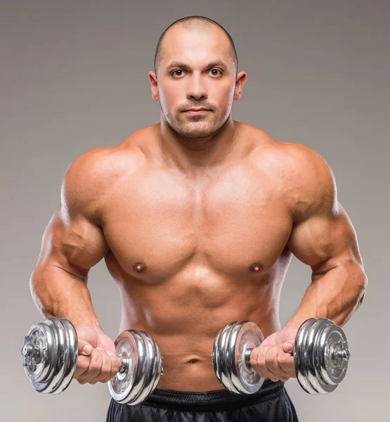 Bald muscle guy Stock Photos, Royalty Free Bald muscle guy Images ...