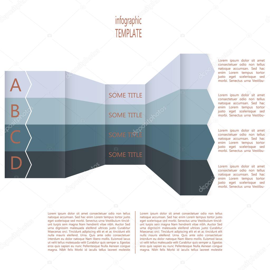 Four steps timeline perspective diagram Stock Vector Image by ©izmask ...