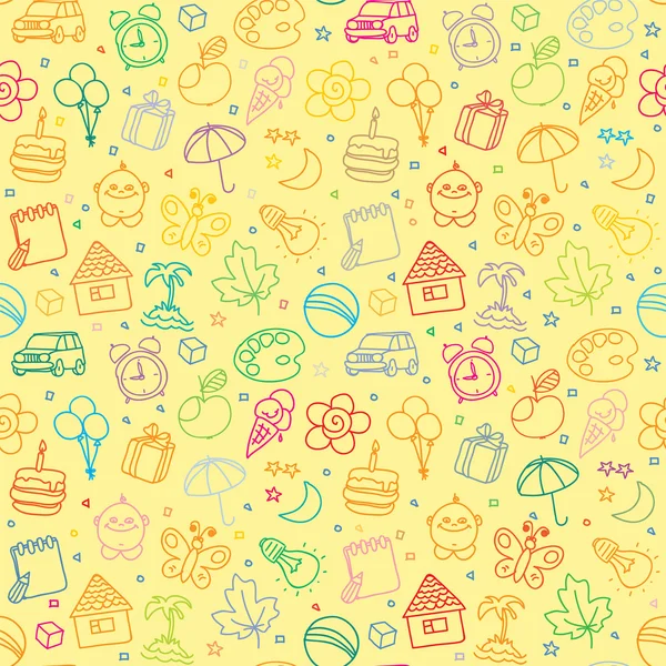 Children seamless texture Stock Vector Image by ©Genika #57830519