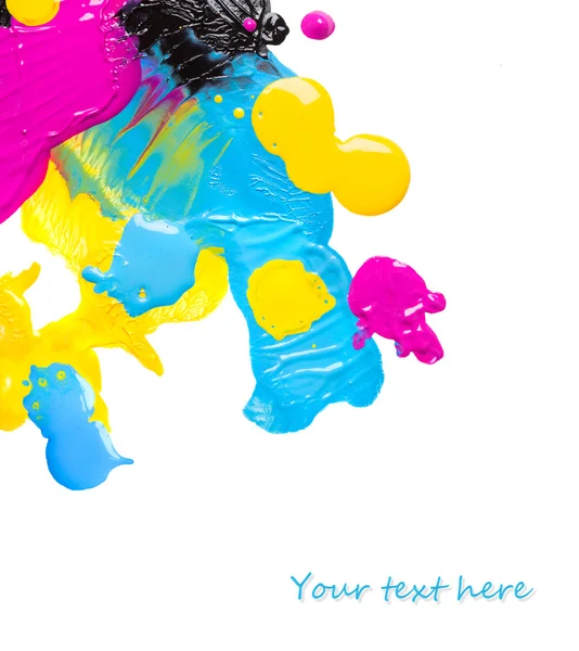 Drops of ink — Stock Photo © Genika #53227149