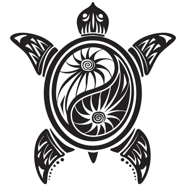 Hawaiian Turtle Vector