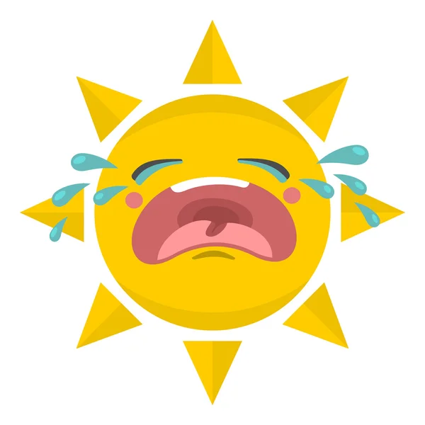 Sad Sun Clip Art
