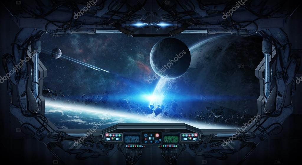 Outer Space Space Shuttle Windows