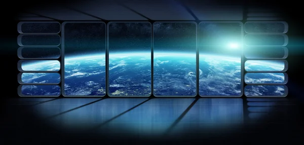 Spaceship Window Wallpaper
